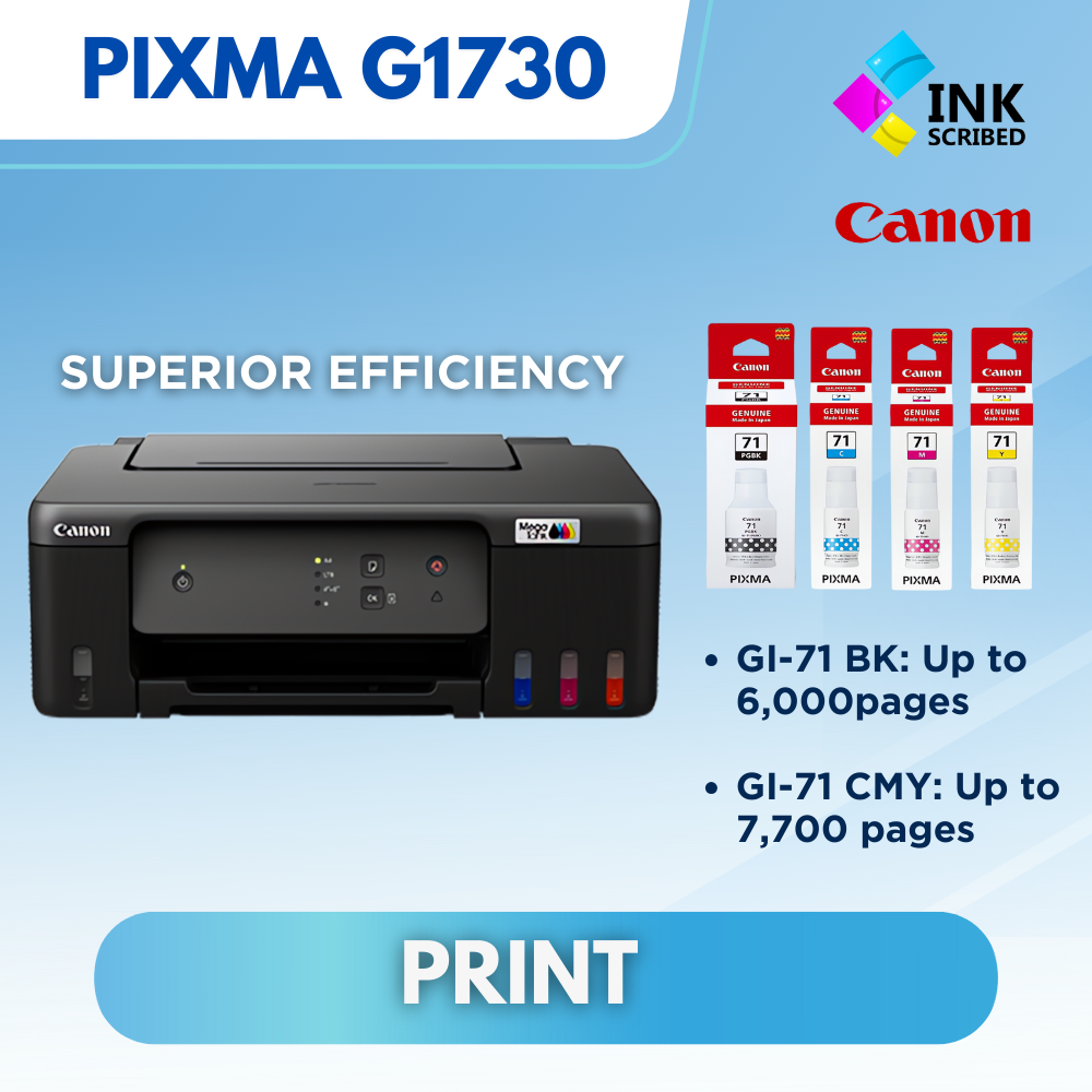 CANON G1730 – Inkscribed Ph