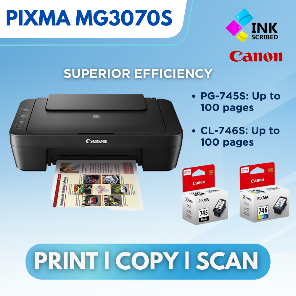 CANON MG3070S – Inkscribed Ph