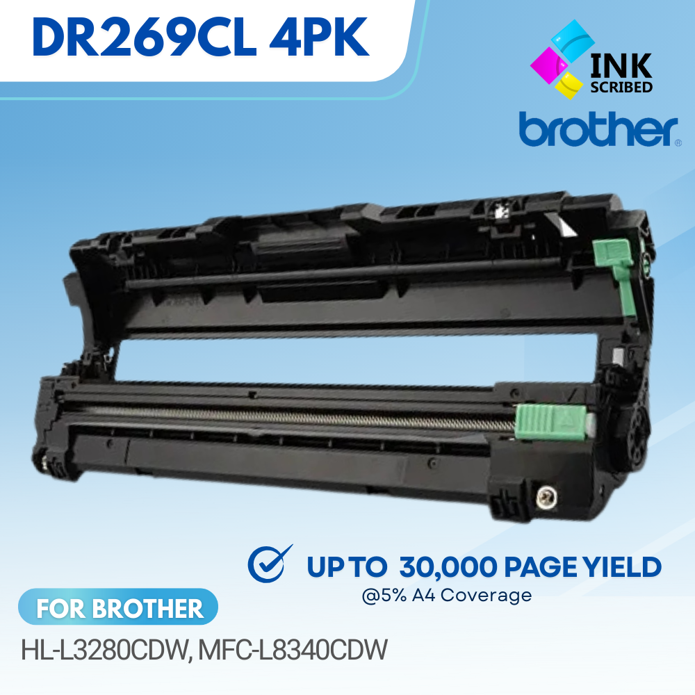 BROTHER DR269CL 4PK DRUM UNIT CARTRIDGE – Inkscribed Ph